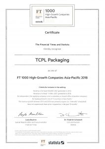 What’s New - TCPL Packaging Limited